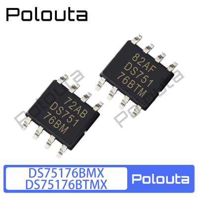 DS75176BMX DS75176BTMX SOP-8 RS-422/485收发器芯片 Polouta