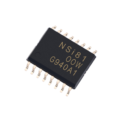 Polouta NSi8100W SOIC-16W 双通道双向I2C数字隔离器芯片