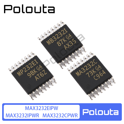 Polouta MAX3232EIPW MAX3232IPWR MAX3232CPWR TSSOP16 收发器IC