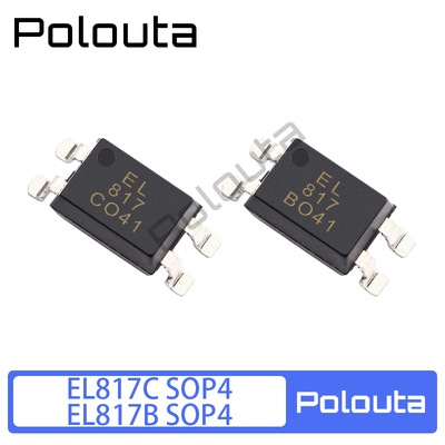 Polouta  EL817-1 EL817C EL817B EL817 SOP-4 贴片光电耦合器IC