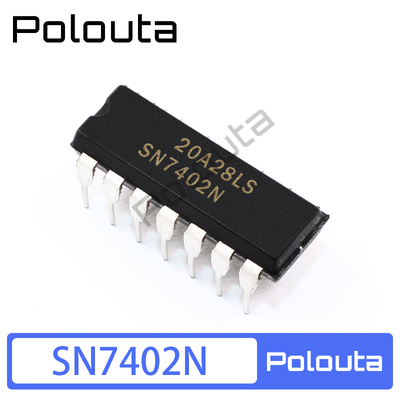 Polouta SN7402N SN7402 7402 DIP-14 四个2输入正或非门 芯片