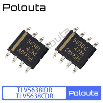 Polouta TLV5638IDR TLV5638CDR SOP-8 贴片12位数字模拟转换器