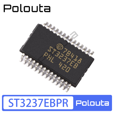 Polouta ST3237EBPR ST3237E SSOP-28 RS-232收发器 IC芯片
