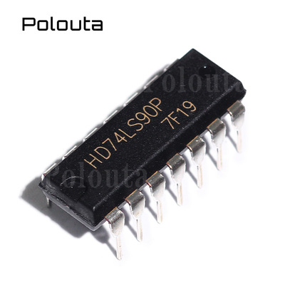 HD74LS90P 74LS90 直插DIP-14 十进制计数器芯片 POLOUTA