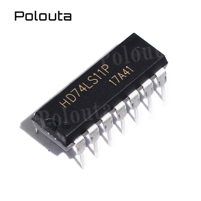 HD74LS11P 74LS11 TTL 3输入端3与门芯片 直插DIP14 POLOUTA
