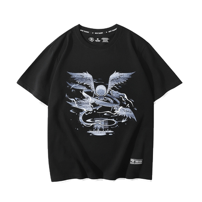 以撒的结合游戏The Binding of Isaac假两件短袖T恤男女纯棉衣服