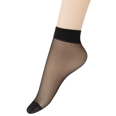 rime夏季薄款透明防勾丝肤色短袜