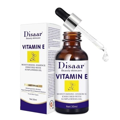 Disaar精华液 维生素E面部滋润提亮补水30ml原液Vitamin E Serum