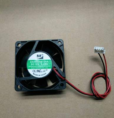 DA06015S12H 6厘米  DC12V 0.13A  2线 DA06025S12HA静音散热风扇