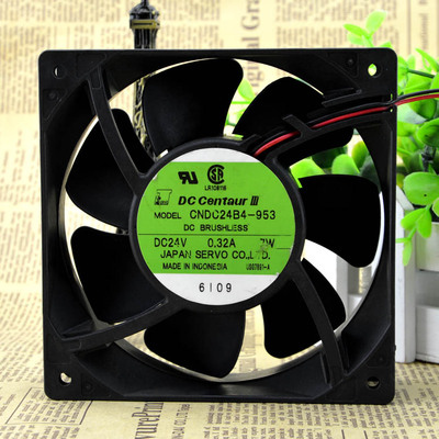 原装伺服SERVO CNDC24B4-953 0.32A 12038 24V 12CM 变频器风扇