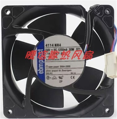 4114NH3/NH4/NH5/NH6 4114NHH/NHHR 24V 12038 ebmpapst散热风扇