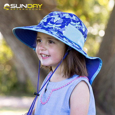 sundayafternoons儿童防晒帽