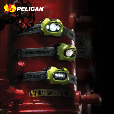 进口美国Pelican派力肯户外/工业/船用防爆LED头灯2745 2755 2765