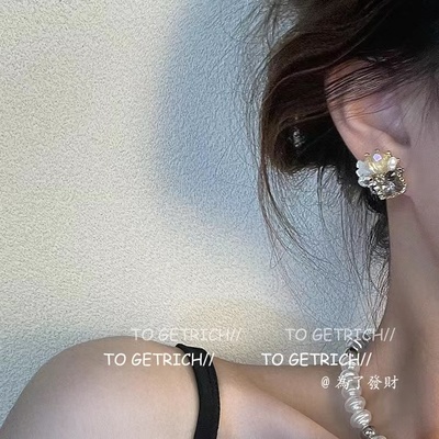 小众设计vintage气质轻奢耳环