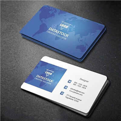 50-500PCS Cheap Customized Business Card Full Color Double-