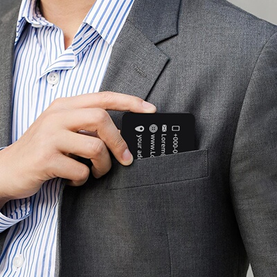 50/100pcs Blank Engraved DIY Visiting Cards Laser Engraving