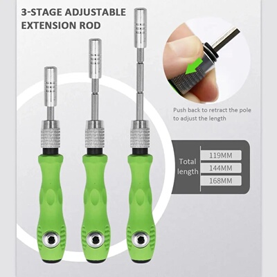 32 in 1 Multifunctional Screwdriver Set with 30 PCS Torx Ph