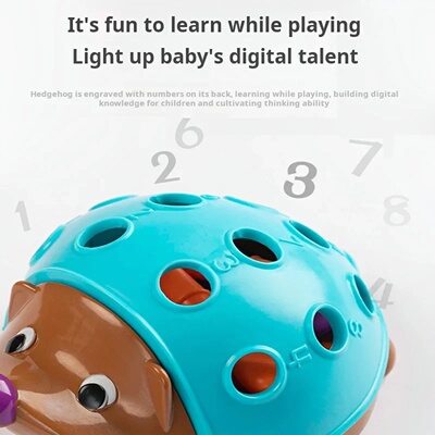 Educational Puzzle Stacking Small Hedgehog Baby Fine Motor