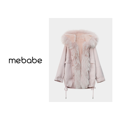 《樱花派克》 可脱卸一衣三穿 皮草派克系列25DK6386