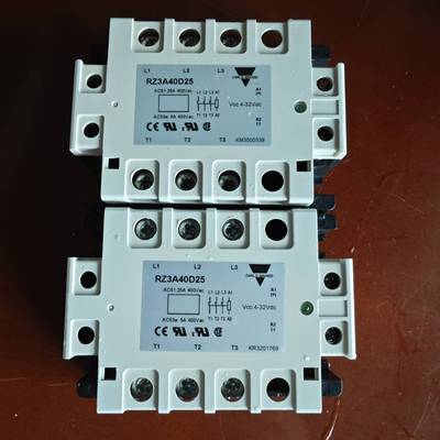 瑞士佳乐RZ3A40D25三相固态继电器，25A大功率，