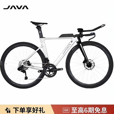 JAVA/佳沃TT铝合金破风24速eR9铁三车油刹RIVALE入门公路车自行车