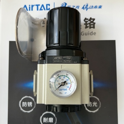 亚德客调压阀 减压阀GAR40015S  GAR50020S  GAR60020S GAR60025S