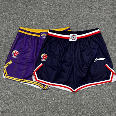 李宁赞助CBA城市版篮球运动短裤