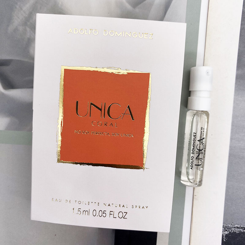 Adolfo Dominguez阿道夫多明格斯Unica Coral女士淡香水小样1.5ML