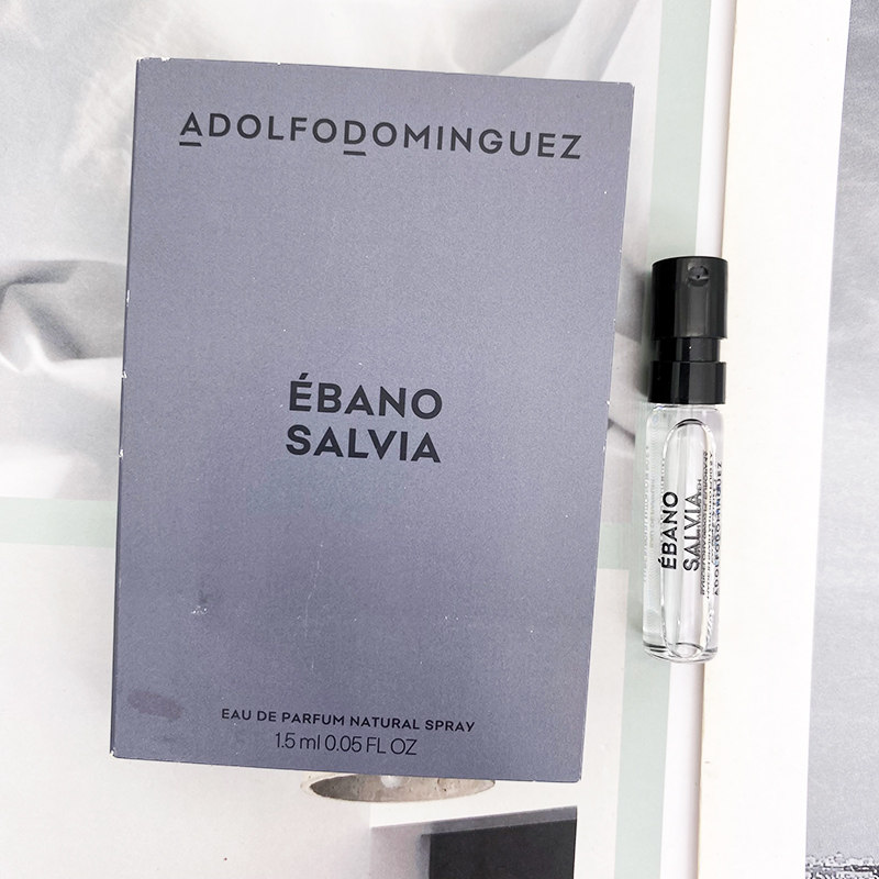 2023新Adolfo Dominguez阿道夫Ébano Salvia男士浓香水小样1.5ML