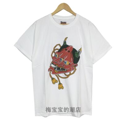 CLOT日式鬼怪图案休闲短袖T恤
