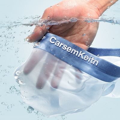 升级款cnk批发男士内裤红色夏季冰丝无痕超薄款透气大码运动抗菌