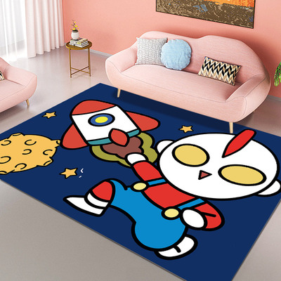 奥特曼PVC皮革可擦洗防水地垫