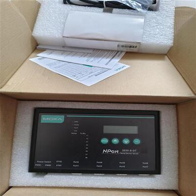 议价全新摩莎MOXA NPort 5650-8-DT 工业串口服