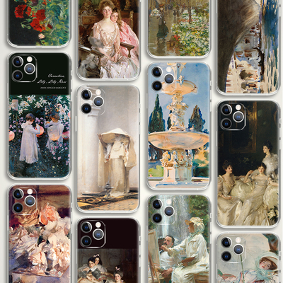 Sargent 萨金特 女祭司 印象派世界名画油画 文艺术生手机壳 F041适用苹果iphone17PROMAX AIR 华为小米三星