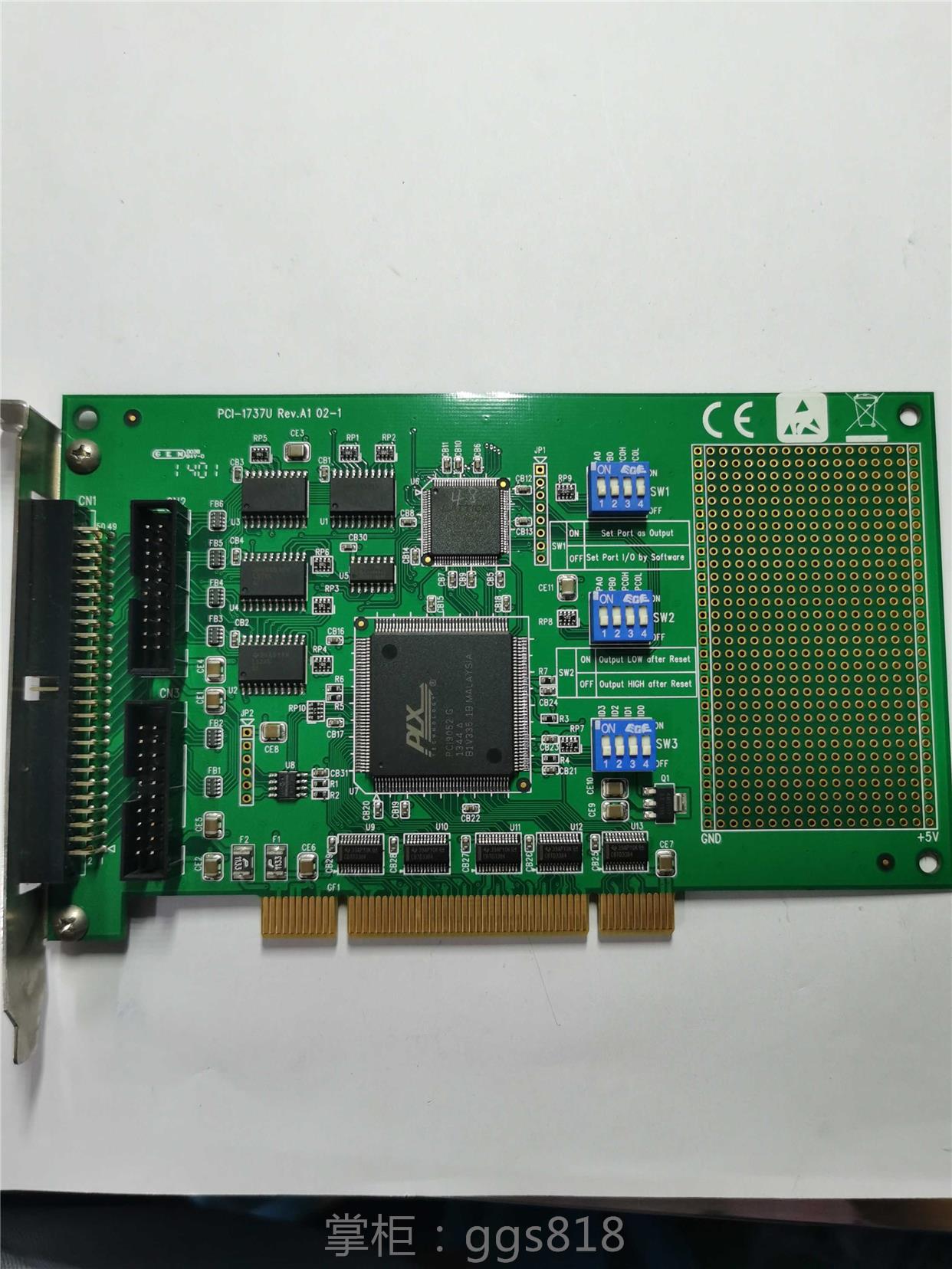 现货研华PCI-1737U REV A1数据采集卡成色新现货_虎窝淘