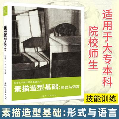 素描造型基础：形式与语言 高等艺术院校美术基础系列西安美术学院教学特色的艺术基础教育课程造型技能训练与艺术审美意识