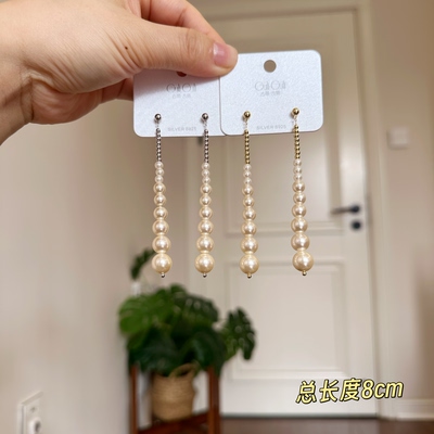 古丽古丽新款时尚高级感气质精致淑女甜美个性复古百搭耳饰12870