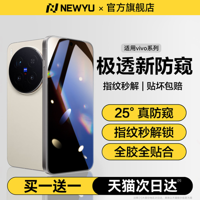 Newyu适用vivo极透防偷窥水凝膜