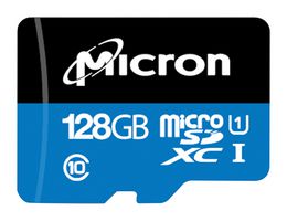 MTSD128AHC6MS-1WT - 闪存卡, 微型SDHC卡, UHS-1, 10级
