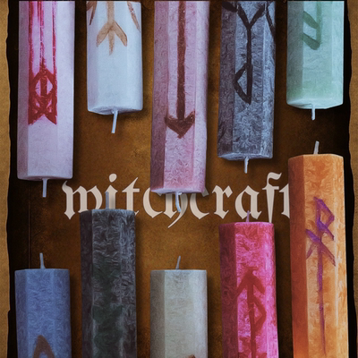 巫 | 高阶能量许愿蜡烛 药师亲做*2根