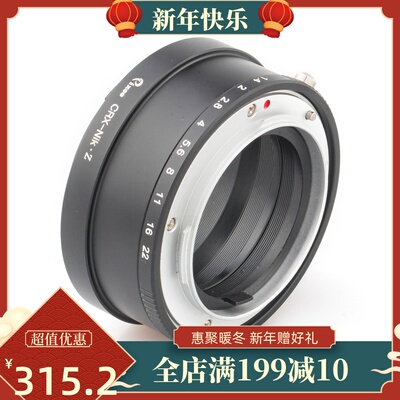 CRX-NikonZ转接环适用Contarex牛眼镜头转尼康Z微单