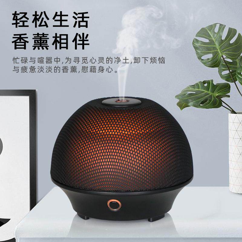 新款提莫小巧蘑菇加湿器卧室精油香薰机七彩氛围灯香氛加湿器