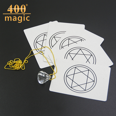 水晶预言术Diamond Prediction 项链找牌 近景魔术玩具魔术道具