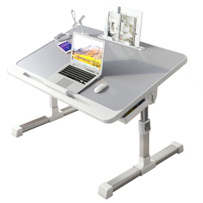 Foldable adjustable bed, small table, study desk, minimalist