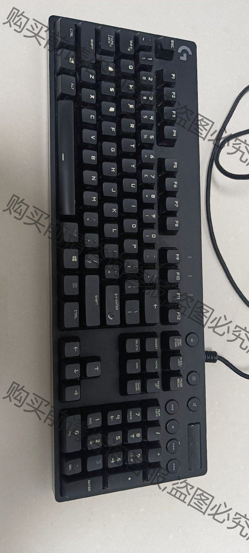 罗技机械键盘G610红轴樱桃款，成色如图所示实物拍摄，功能正常_虎窝淘