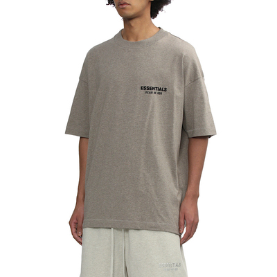 SS25高端ESSENTIALS短袖T恤上衣男美式圆领纯棉夏季字母印花logo