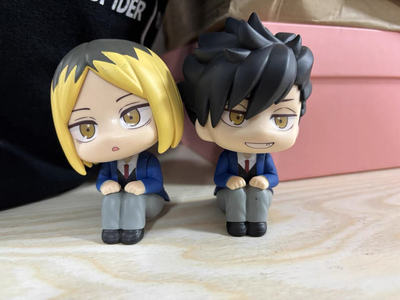 排球少年Lookup孤爪研磨LK黑尾铁朗校服摆件动漫模型潮玩手办车载