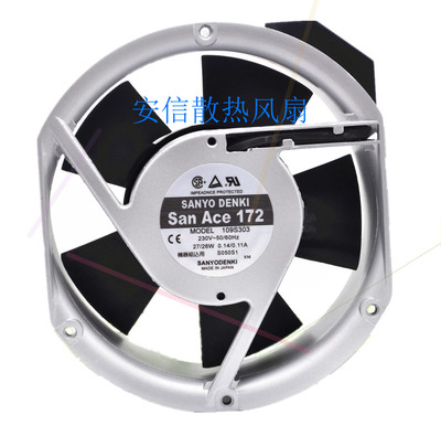三洋17CM散热风扇230V