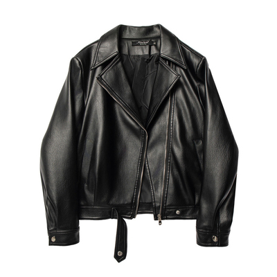 高级感小个子短款夹克上衣潮