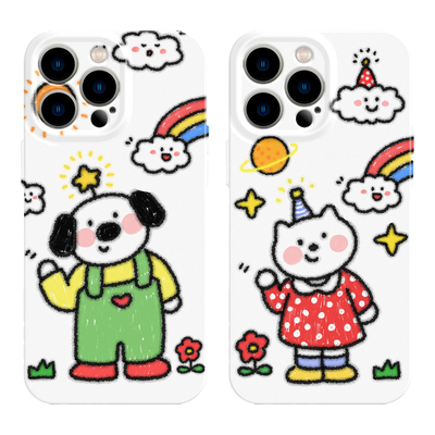 适用iPhone16promax苹果15手机壳14情侣13可爱12简约17华为mate60荣耀Pura70小米vivox200一加opporeno软nova